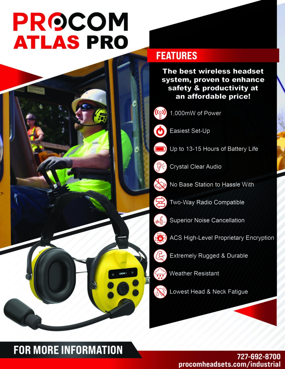 ProCom Headsets now with Bluetooth | National Pavement Expo