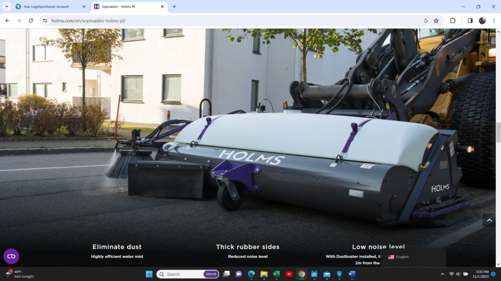 Holms Attachments – Sweepers for Safer Roads | National Pavement Expo